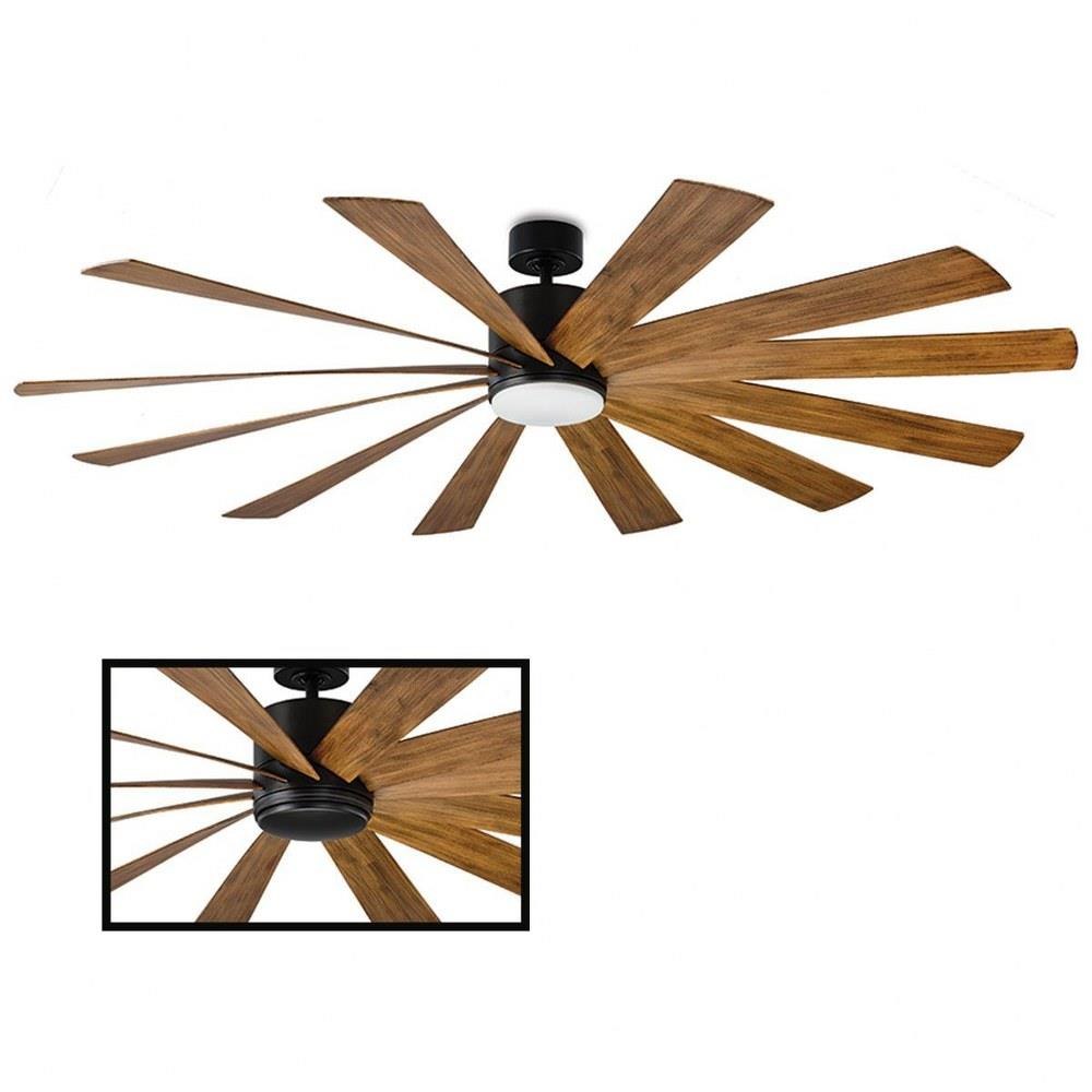 Modern Forms - FR-W1815-80L - Windflower-80 Inch 12 Blade Ceiling Fan ...