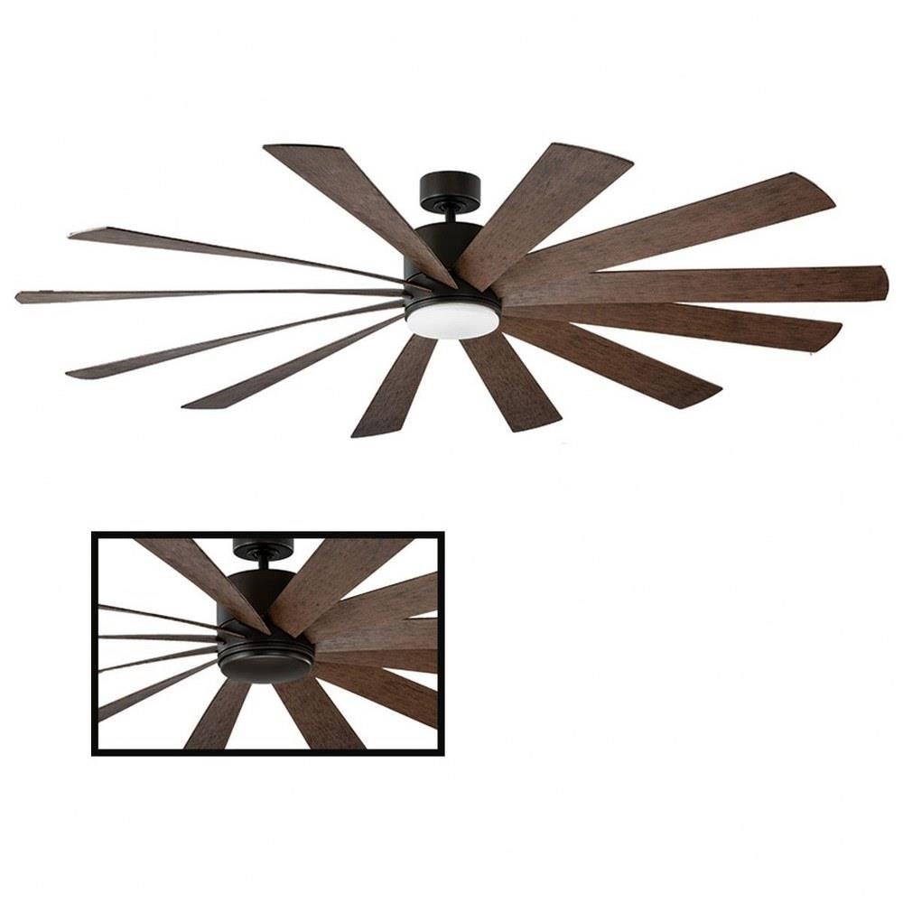 Modern Forms - FR-W1815-80L - Windflower-80 Inch 12 Blade Ceiling Fan ...