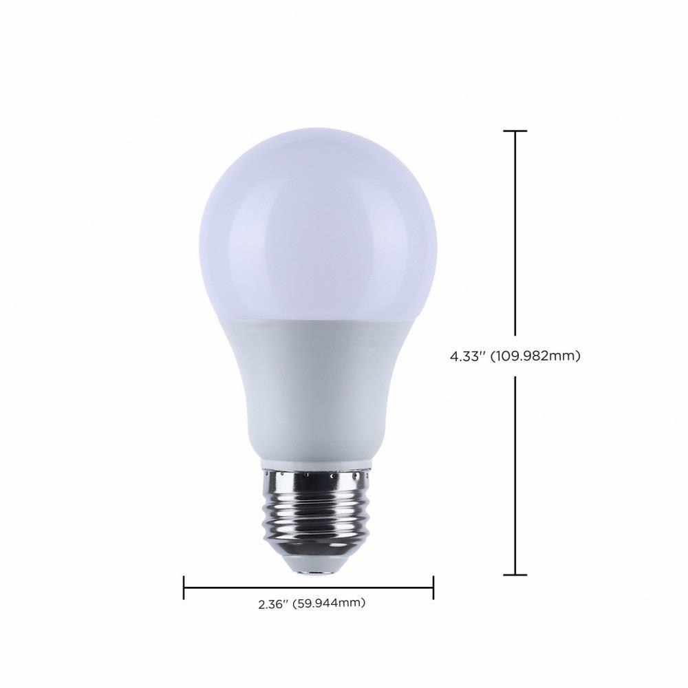 Satco - S12171 - ColorQuick - 9.1W 5000K CCT LED A19 Medium Base ...