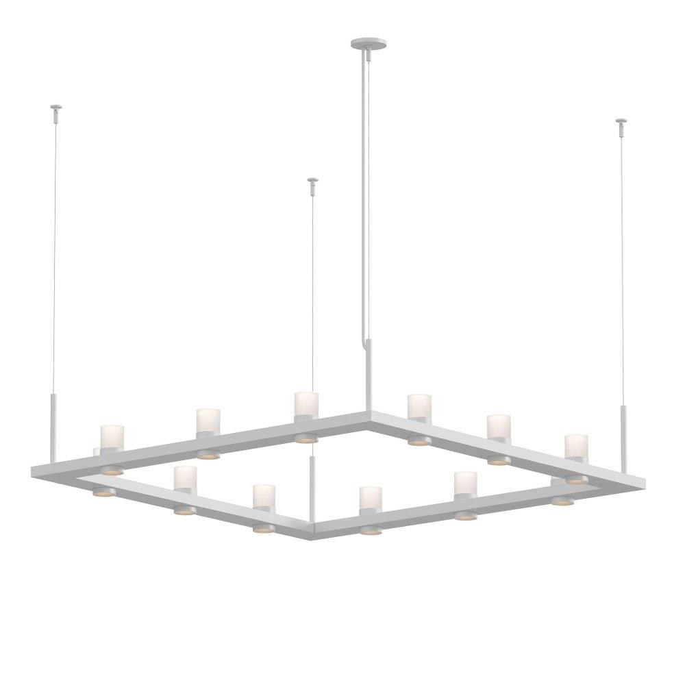 Sonneman Lighting - 20QKS04C - Intervals - LED Square Pendant with ...