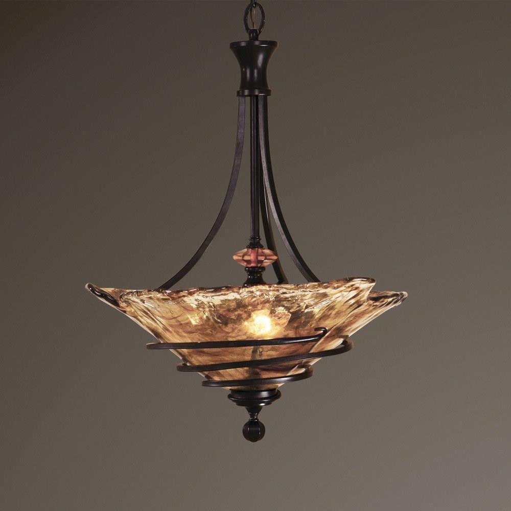 Uttermost - 21904 - Vitalia Pendant 3 Light - 22.25 inches wide by 22. ...