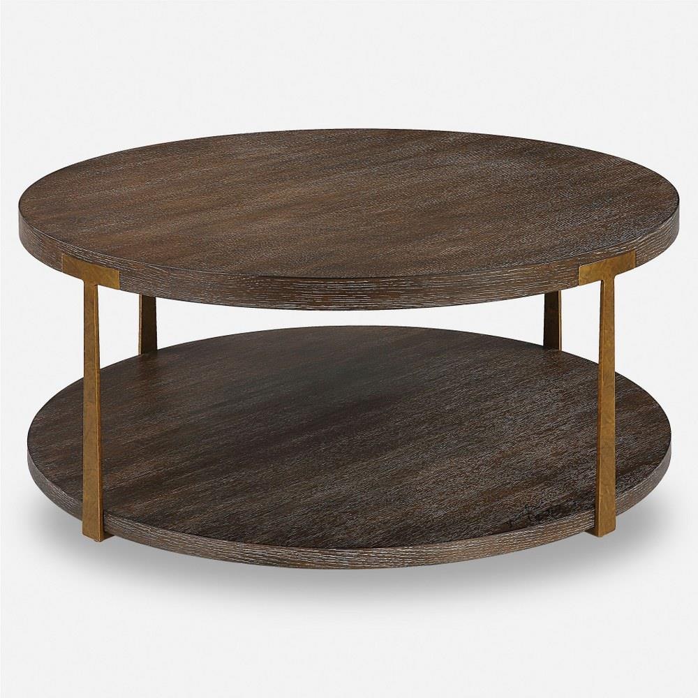 Uttermost 25555 Palisade Coffee Table 17 Inches Tall and 40 Inches Wide