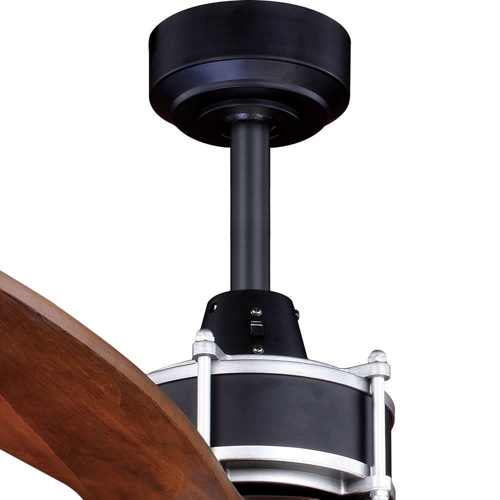 Vaxcel - F0057 - Curtiss 1-Light Ceiling Fan in Industrial Style 21.75 ...