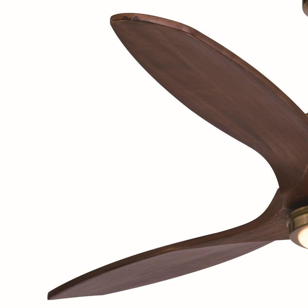 Vaxcel - F0097 - Curtiss 1-Light Ceiling Fan in Mid-Century Modern ...