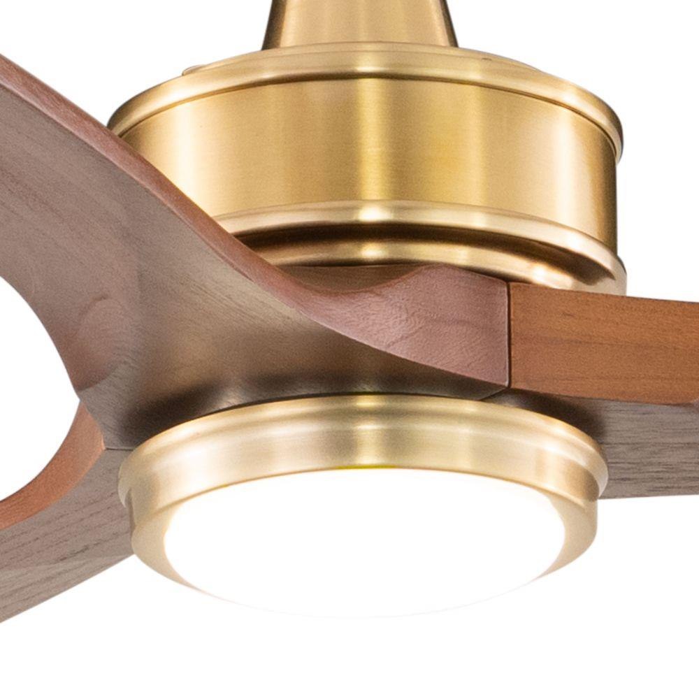 Vaxcel - F0097 - Curtiss 1-Light Ceiling Fan in Mid-Century Modern ...