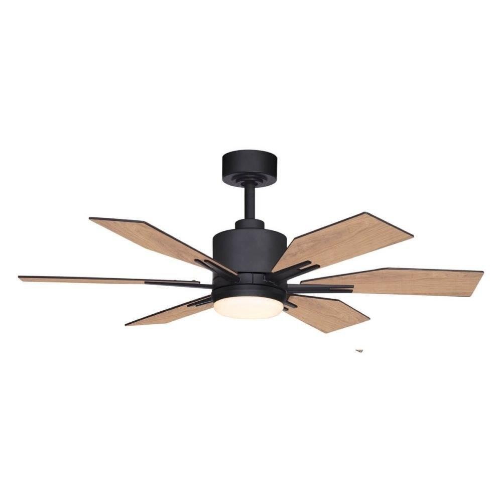 Vaxcel - F0104 - Mayfield - 6 Blade Ceiling Fan with Light Kit In ...