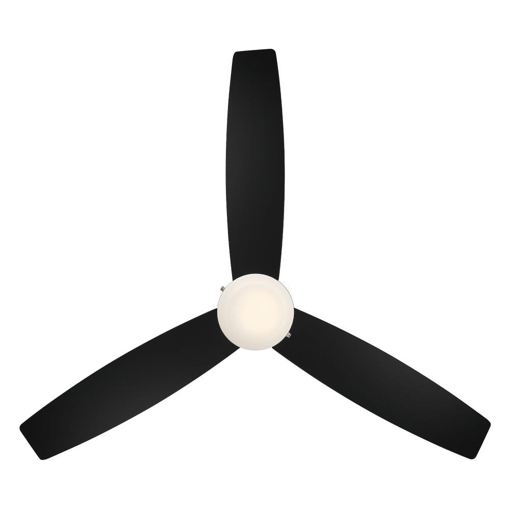 WAC Lighting - F-072L-BN - Atlantis - 3-Blade Ceiling Fan with Light ...