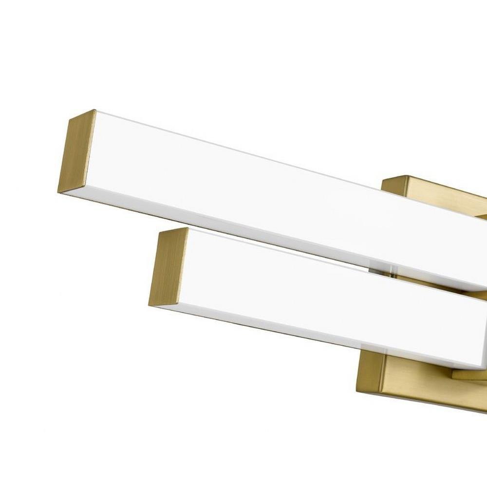 Z-Lite - 1008-25W - Zane - 50W 2 LED Bath Vanity In Modern Style-5 Inches Tall and 25 Inches Wide