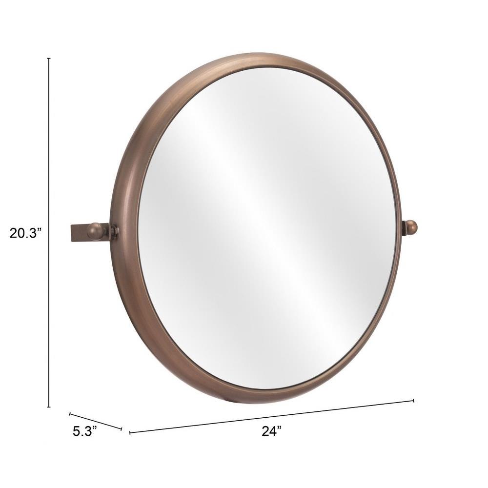 Zuo Modern - A12233 - Rand - Mirror In Modern Style-20.3 Inches Tall ...